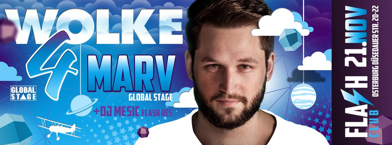 Tickets für Wolke 4 - Marv @ Flash Club Osterburg am 21.11.2015 kaufen ...